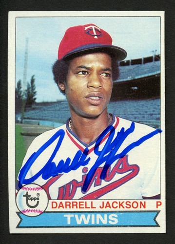 Darrell Jackson #246 signed autograph auto 1979 Topps Baseball Trading ...