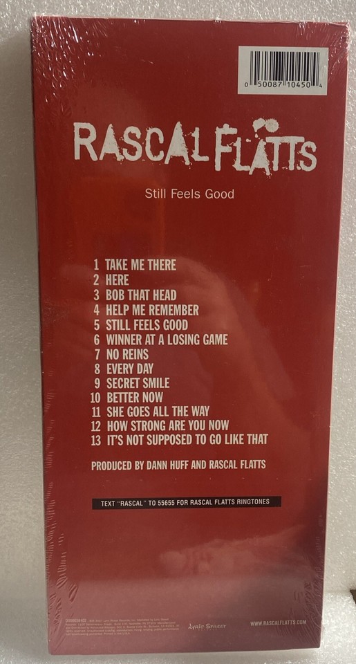 Still Feels Good by Rascal Flatts CD New Take Me There BMG Music ...
