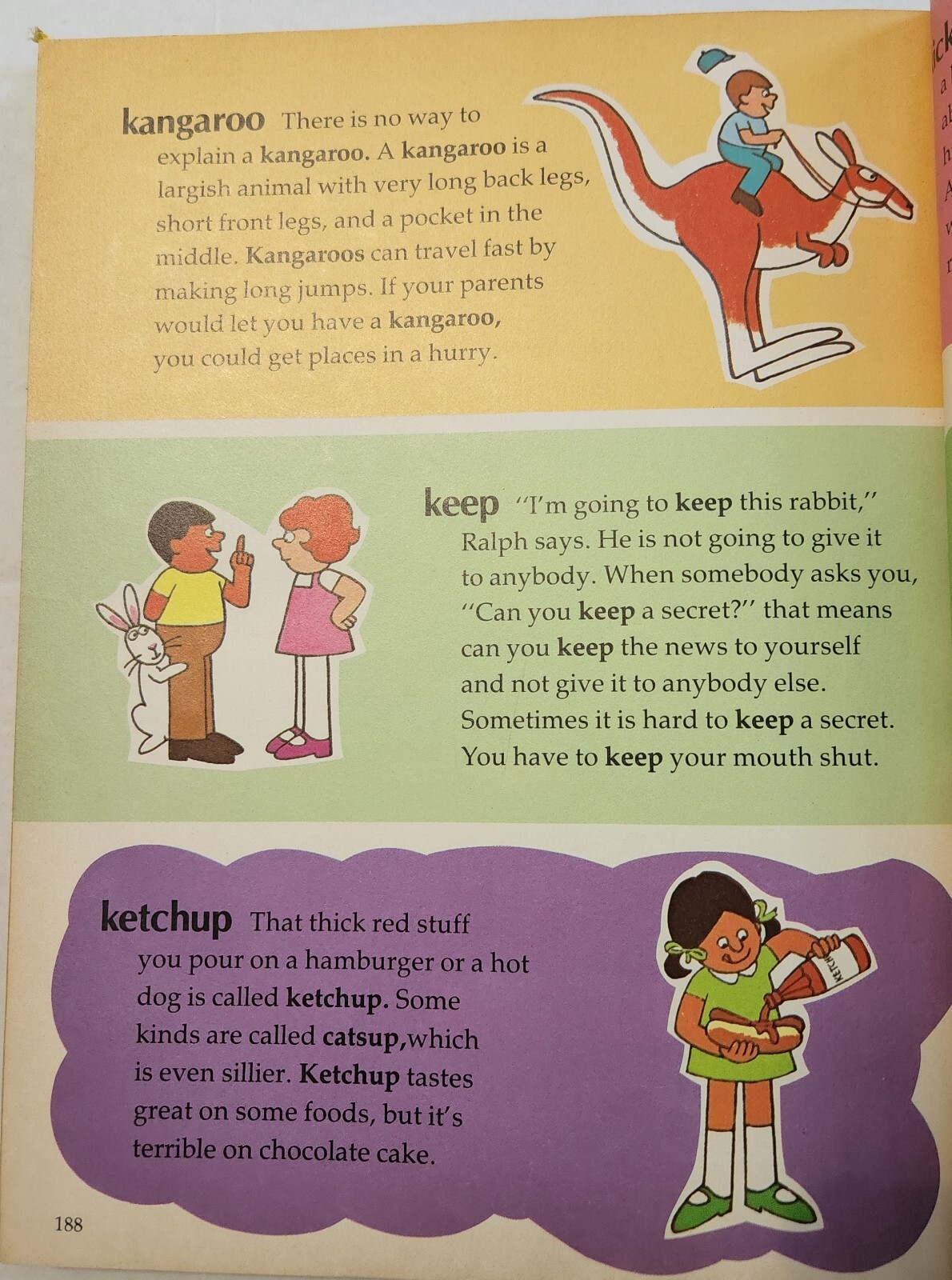 Vintage My Fun with Words Picture Dictionary ~ Vol A-K ~ 1974 ...