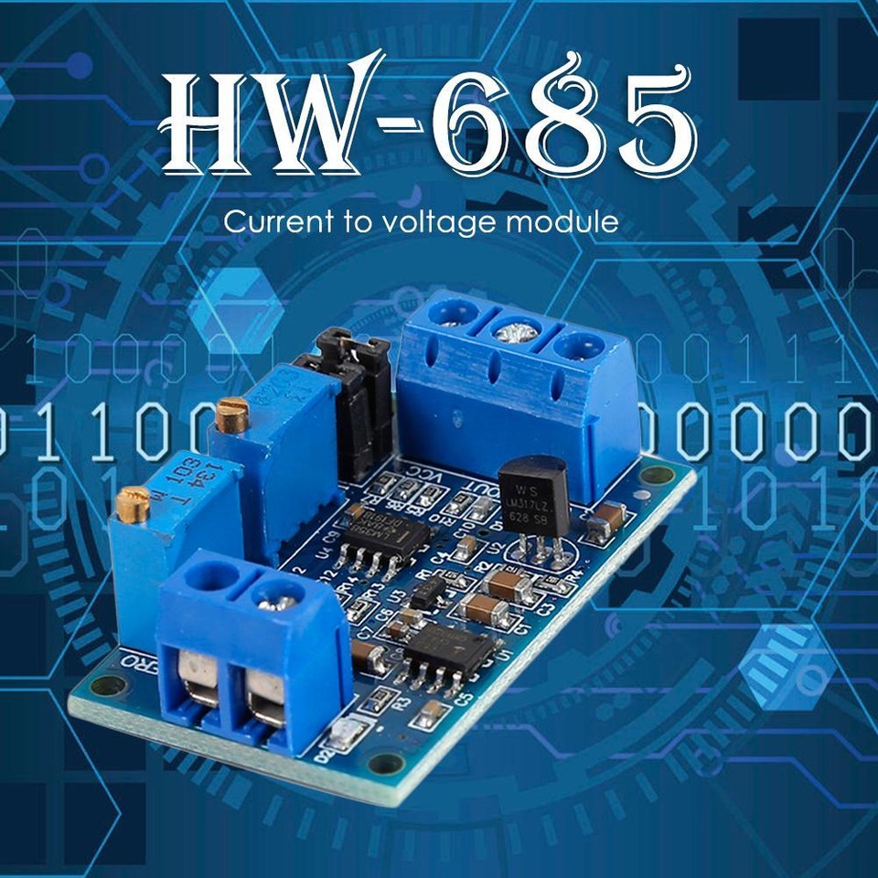 Current Voltage Converter HW-685 Voltage Transmitter Signal Converter ...