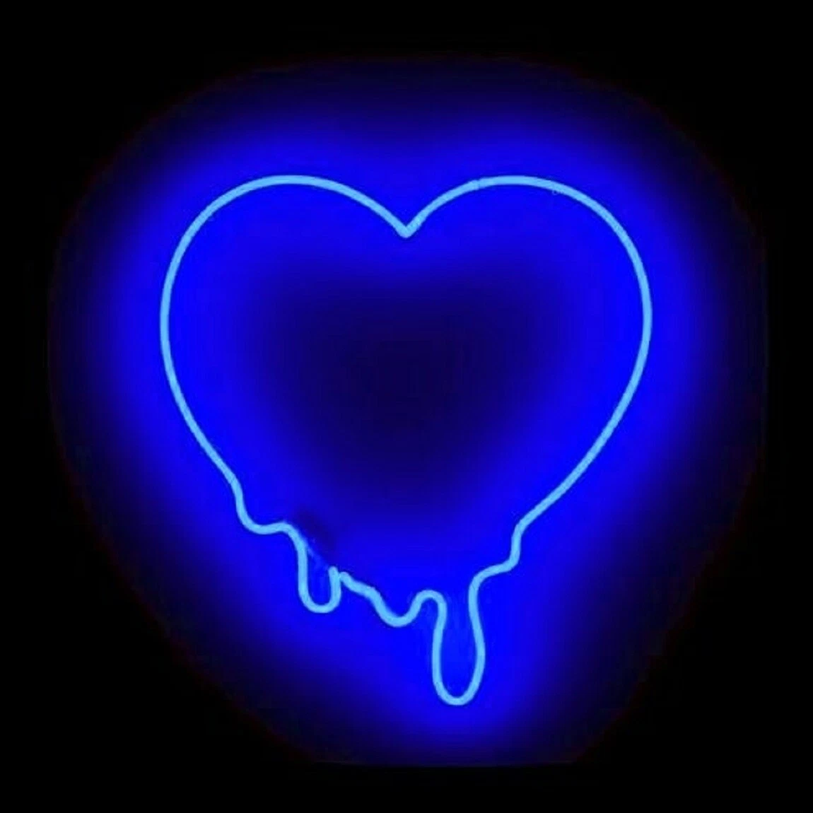 Blue Neon Lights Tumblr