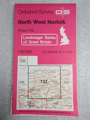 1900-Now - Ordnance Survey 1 50000 Landranger Map