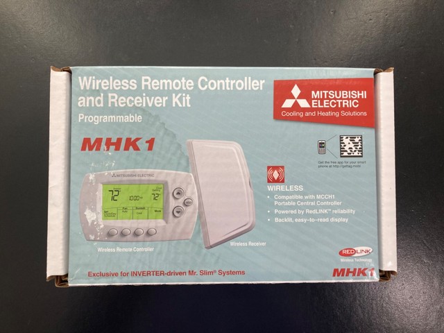 Mitsubishi MHK1 RedLINK Wireless Programmable Remote Controller Kit for ...