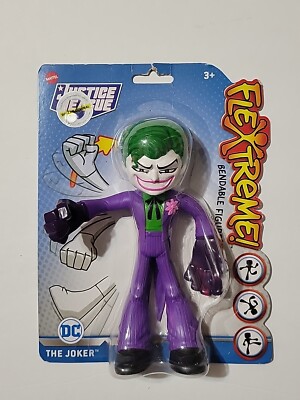 DC Justice League Flextreme The Joker Bendable 7” Action Figure New | eBay