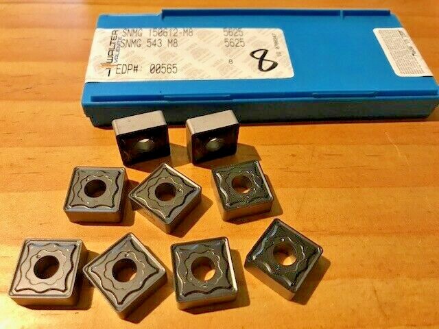 Walter Valenite Carbide Inserts - SNMG 150612-M8 5625 - Qty 9 - NEW | eBay