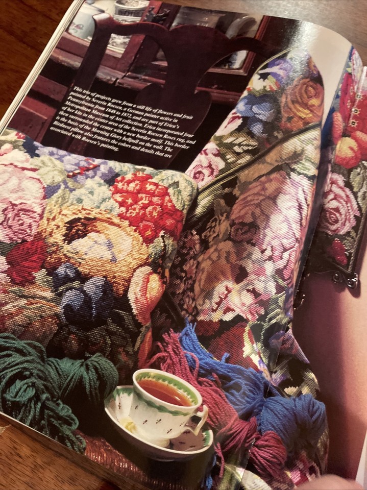 Cross Stitch & Needlework Dec 1996 Christmas Plate Erica Wilson Celtic ...