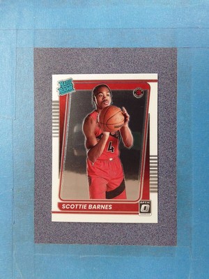 JN21) 2020-21 Donruss SCOTTIE BARNES Rated Rookie #186 Toronto Raptors ...