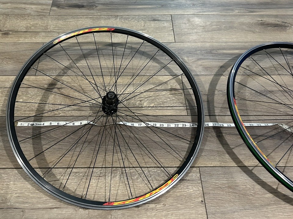 Mavic CXP 22 10-Speed Black Aluminum Wheelset No Tires | eBay