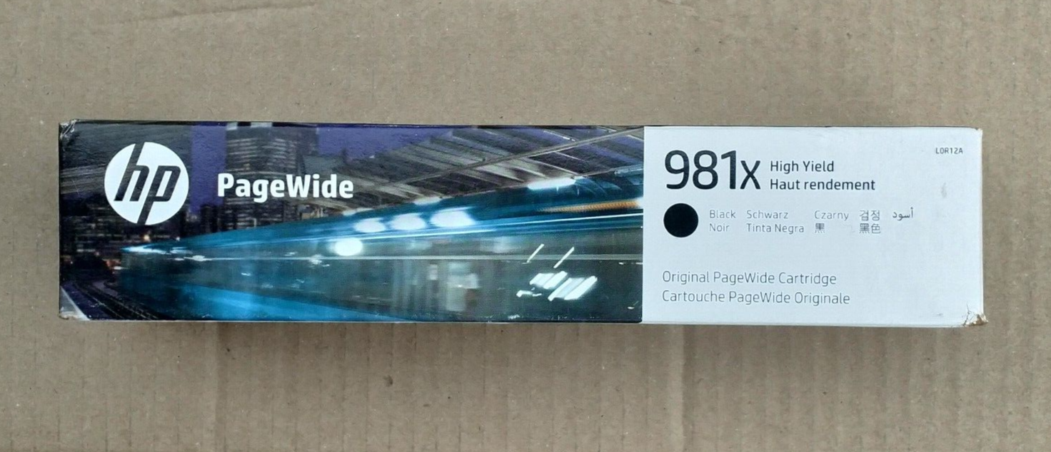 HP 981X Black Ink Cartridge - L0R12A for sale online | eBay
