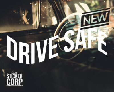DRIVE SAFE CAR DECAL | JDM STICKER JAPANESE STICKER, CAR STICKERS | eBay