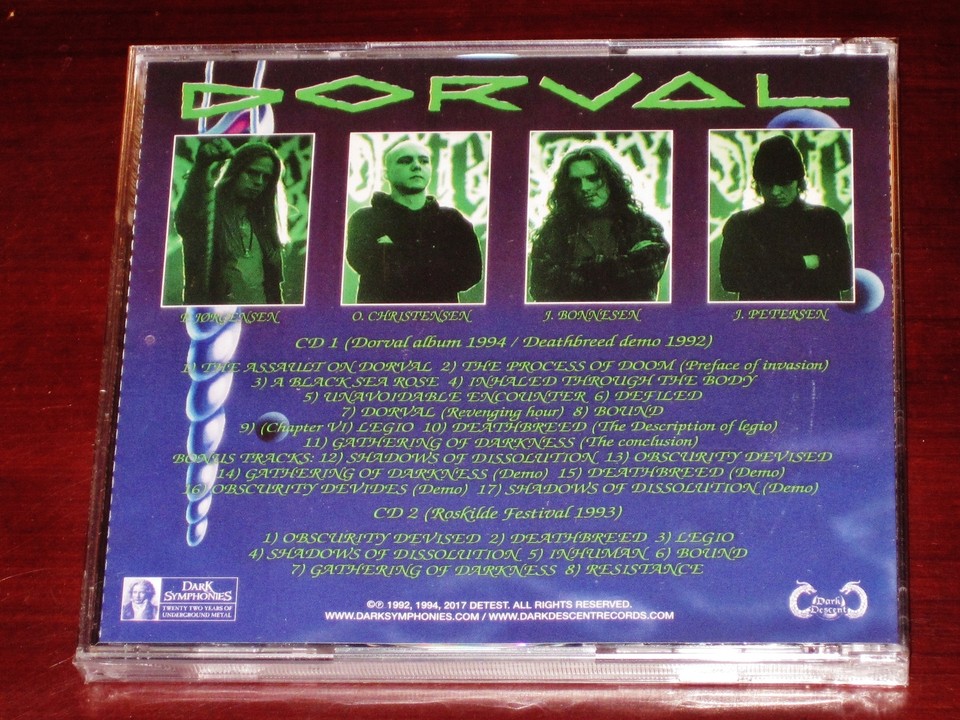 Detest: Dorval + DeathBreed Demo / Live Tracks Deluxe Edition 2 CD Set ...