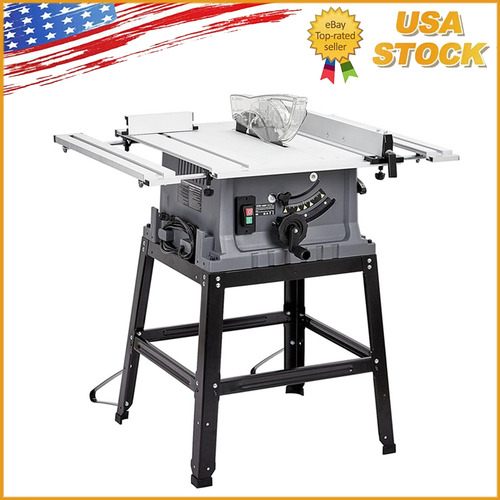 10 Inch Portable Benchtop Jobsite Table Saw Folding With Stand ...