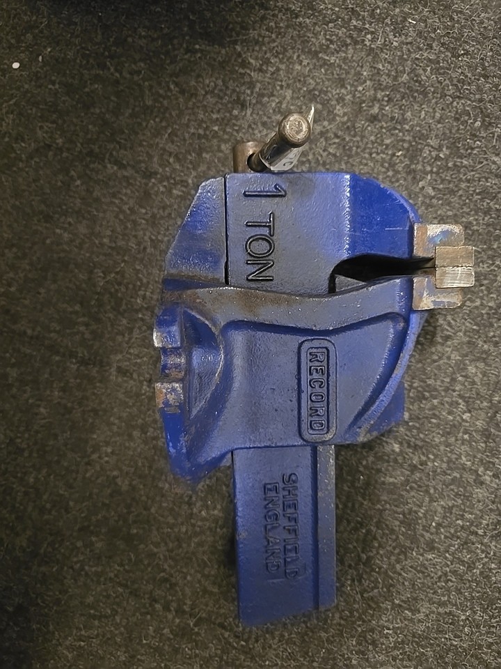 Record 1 Ton Engineer's Vice 4-inch Jaws Made in England | eBay UK