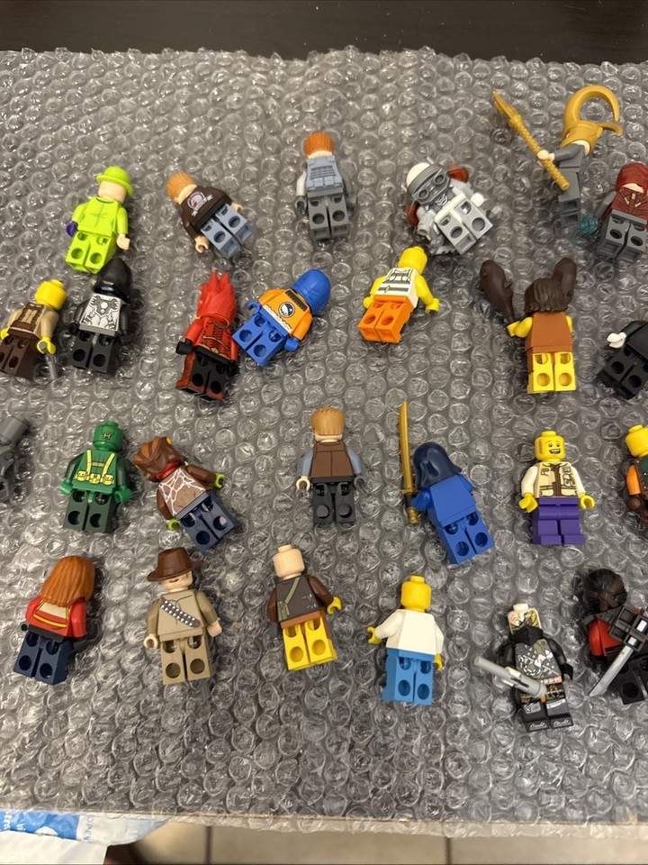 Authentic LEGO LOT Bundle OF 34 MINIFIGURES Minifigs Ninjago City Chima ...