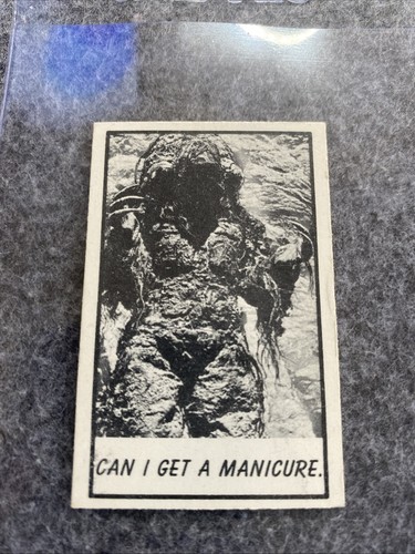 1963 Topps Monster Midgees Mini-Monster Laffs | #28 Manicure! - Ex-Nm ...