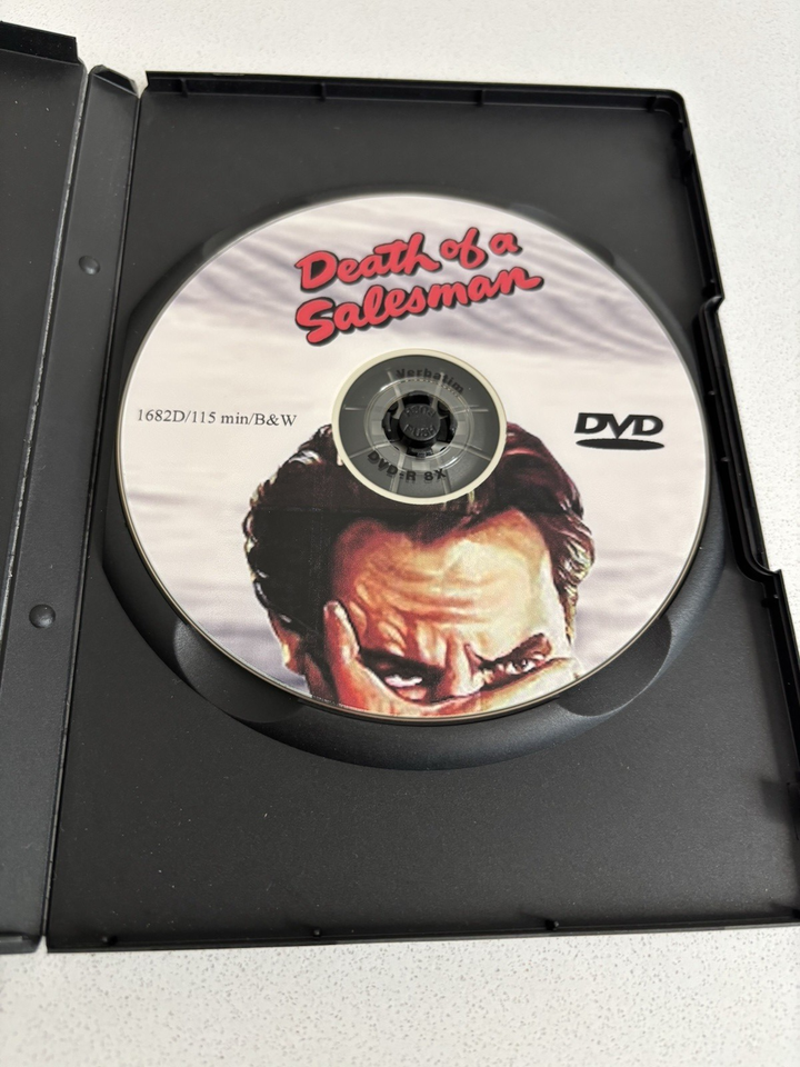 Death of A Salesman DVD 1951 Fredric March Mildred Dunnock Kevin ...
