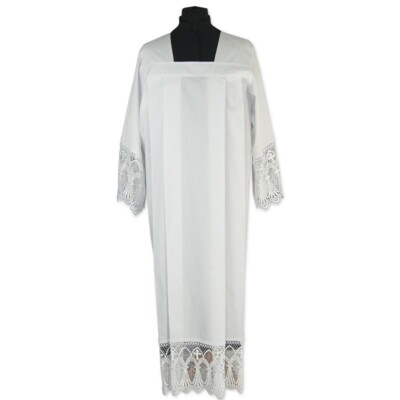 Beautiful Traditional Catholic Priest's Alb fabric blend +Italian ...