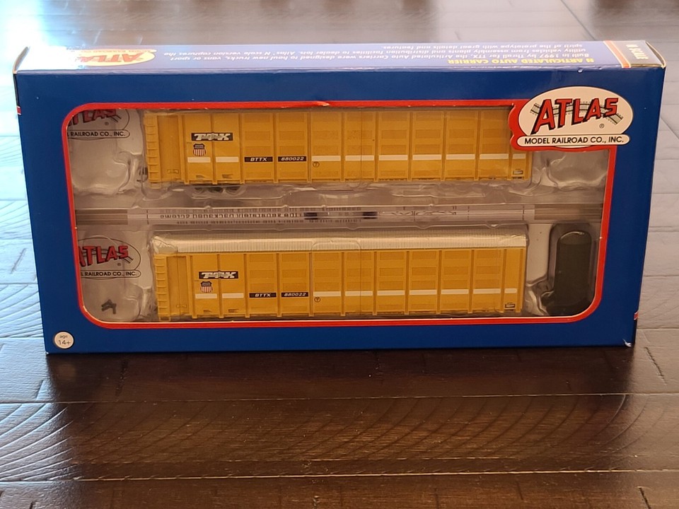 N Scale Atlas Articulated Autorack #50002321 Union Pacific TTX Road ...