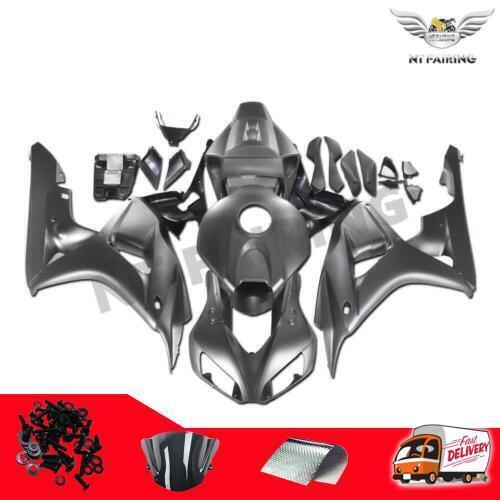 NTU Matte Gray Fairing Fit for Honda 2006-2007 CBR1000RR Injection Mold ...