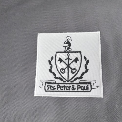 STS. St. Peter & Paul Catholic Church School 3" Square Patch | eBay