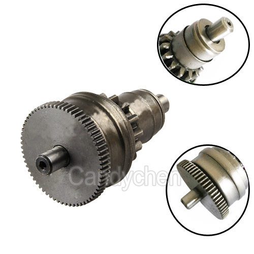 New Motor Starter Clutch Gear Bendix For GY6 49cc 50cc 139QMB Scooter ...