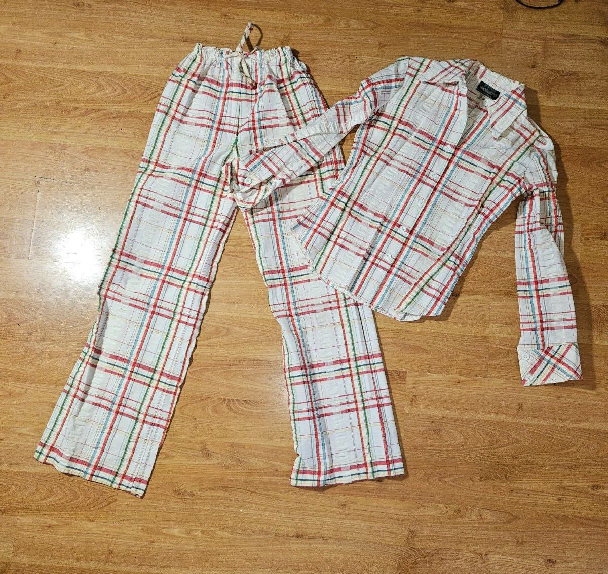 Vintage Patty Woodard Women’s Plaid Matching Set 7/8 … - Gem