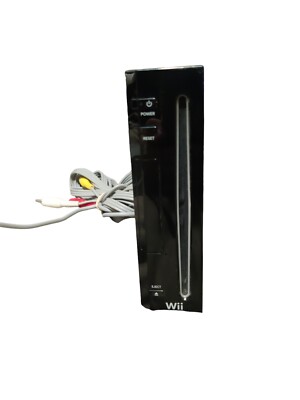 black nintendo wii gamecube compatible console | eBay