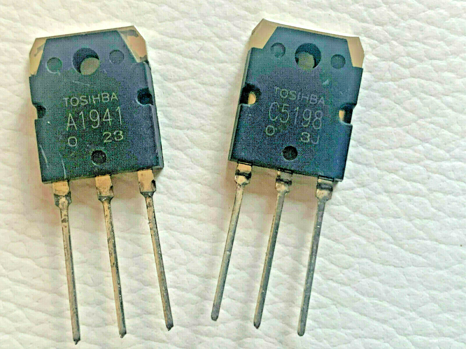 2 Pairs | Toshiba 2SA1941+ 2SC5198 A1941 C5198 Transistors | FREE US ...