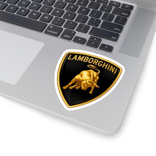 Lambo Luxury vehicle illustration artwork design logo Kiss-Cut Sticker ...