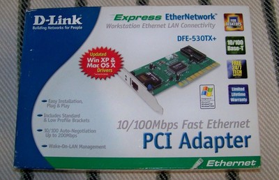 D-Link DFE-530TX+ 10/100Mbps Fast Ethernet PCI Adapter 790069254758 | eBay