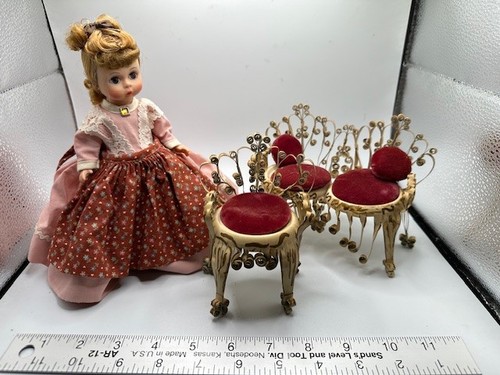 Vintage Madame Alexander Meg doll and furniture | eBay