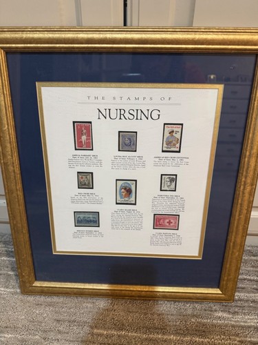Beautifully matted Stamps of Nursing Collection | eBay