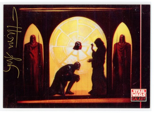 2009 Topps Star Wars Galaxy 4 1994 Buyback Autograph Card #207 Thom Ang ...