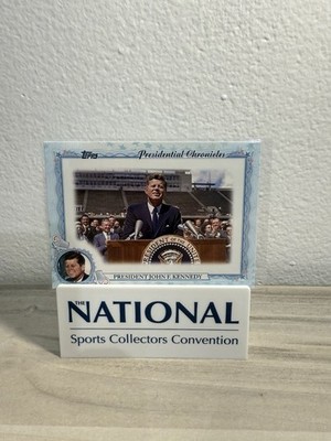2015 Topps Presidential Chronicles #PC-JFK JOHN F. KENNEDY NMMT ...