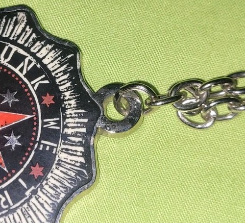 WWE WWF CM Punk Logo Wrestling Pendant Chain Necklace Jewelry 2012 AEW ...