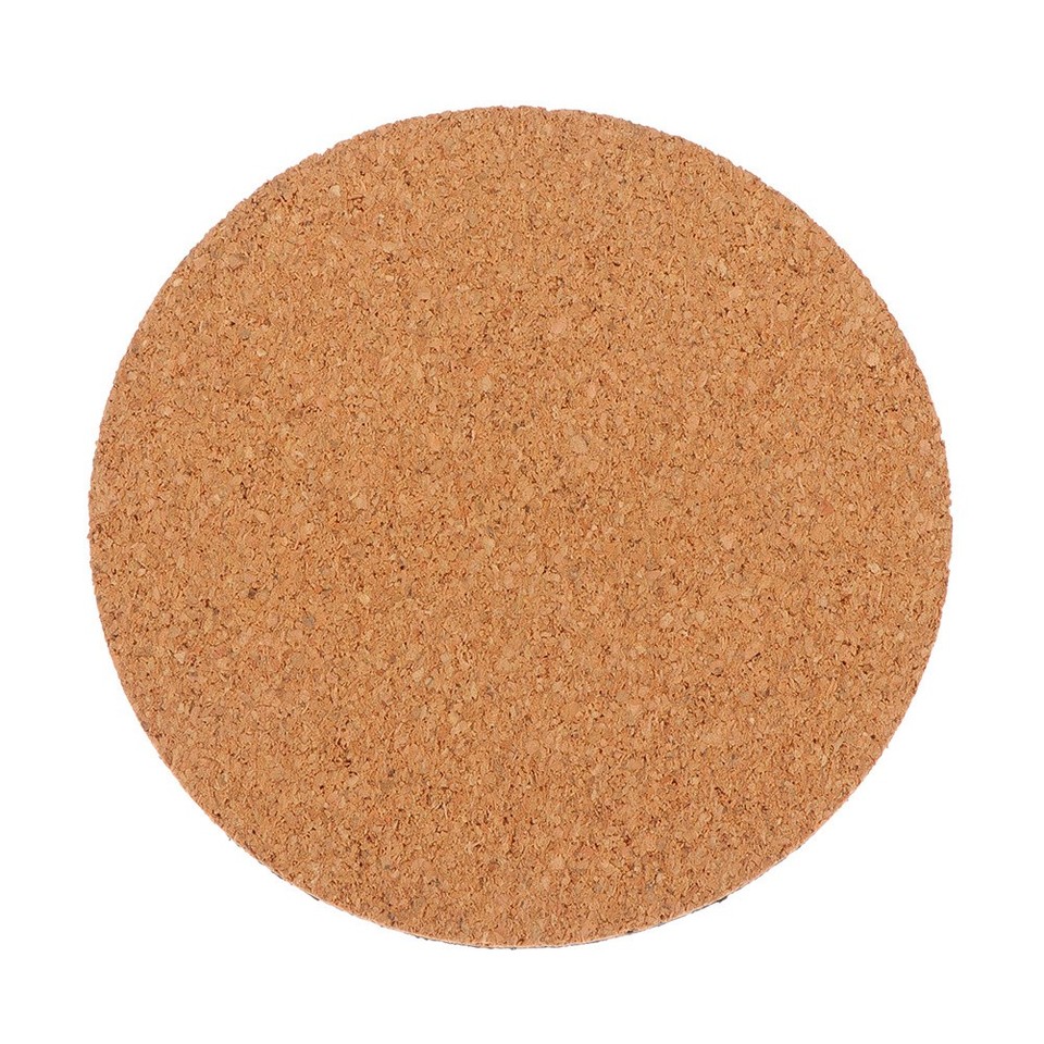 6 Inch Round Cork Plant Mat Absorbent Cork Garden Flowerpot Pad Board ...