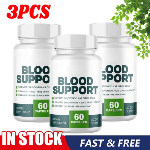 3X Healthy Flow Blood Support, Cardiovascular Circulation -60 Capsules[ | eBay