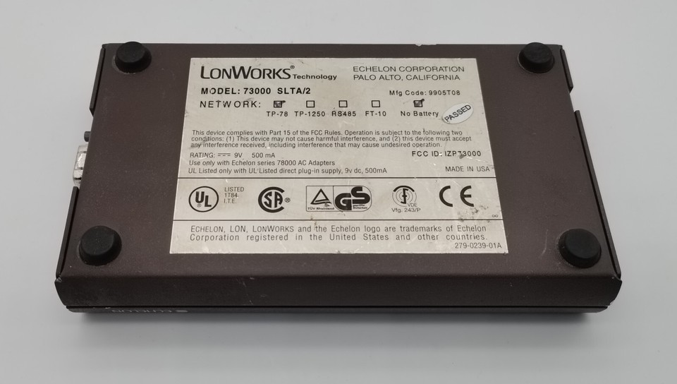 ECHELON Lontalk Adapter 73000 SLTA-2 | eBay