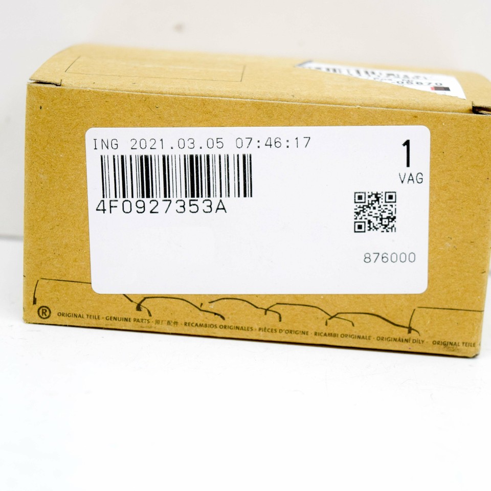 NEW AUDI A6 C6 SHIFT INTERLOCK SOLENOID ELECTROMAGNET 4F0927353A 4F0 ...