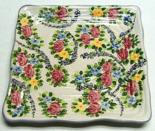 Rose Parade Platter by Don Swanson for Linens-N-Things | eBay