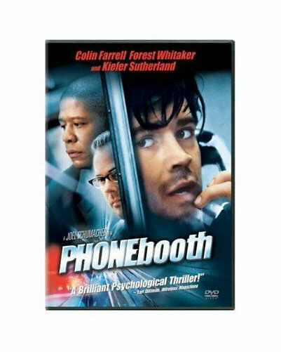 Phonebooth DVD Forest Whitaker MOVIE Colin Farrell Kiefer Sutherland ...