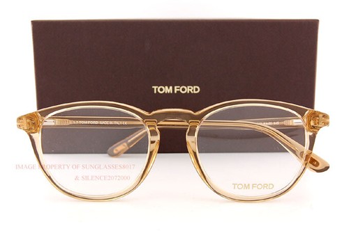 Brand New Tom Ford Eyeglass Frames 5401 045 Brown Crystal Size 51mm Men ...