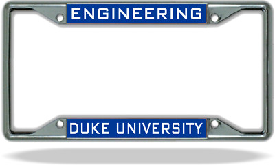 Duke ENGINEERING License Plate Frame | eBay