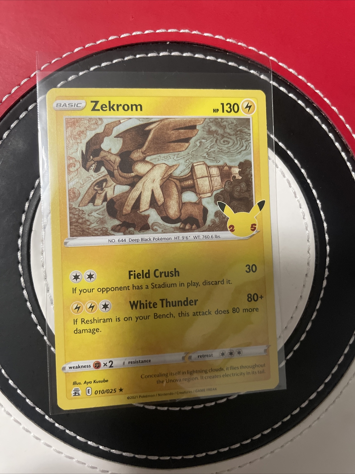 Pokemon Card Zekrom 010/025 Celebrations NM | eBay
