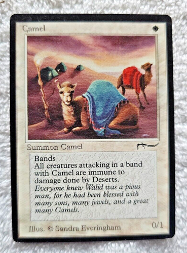 MTG Camel Arabian Nights 1993 Magic The Gathering Card C5 Light Play | eBay