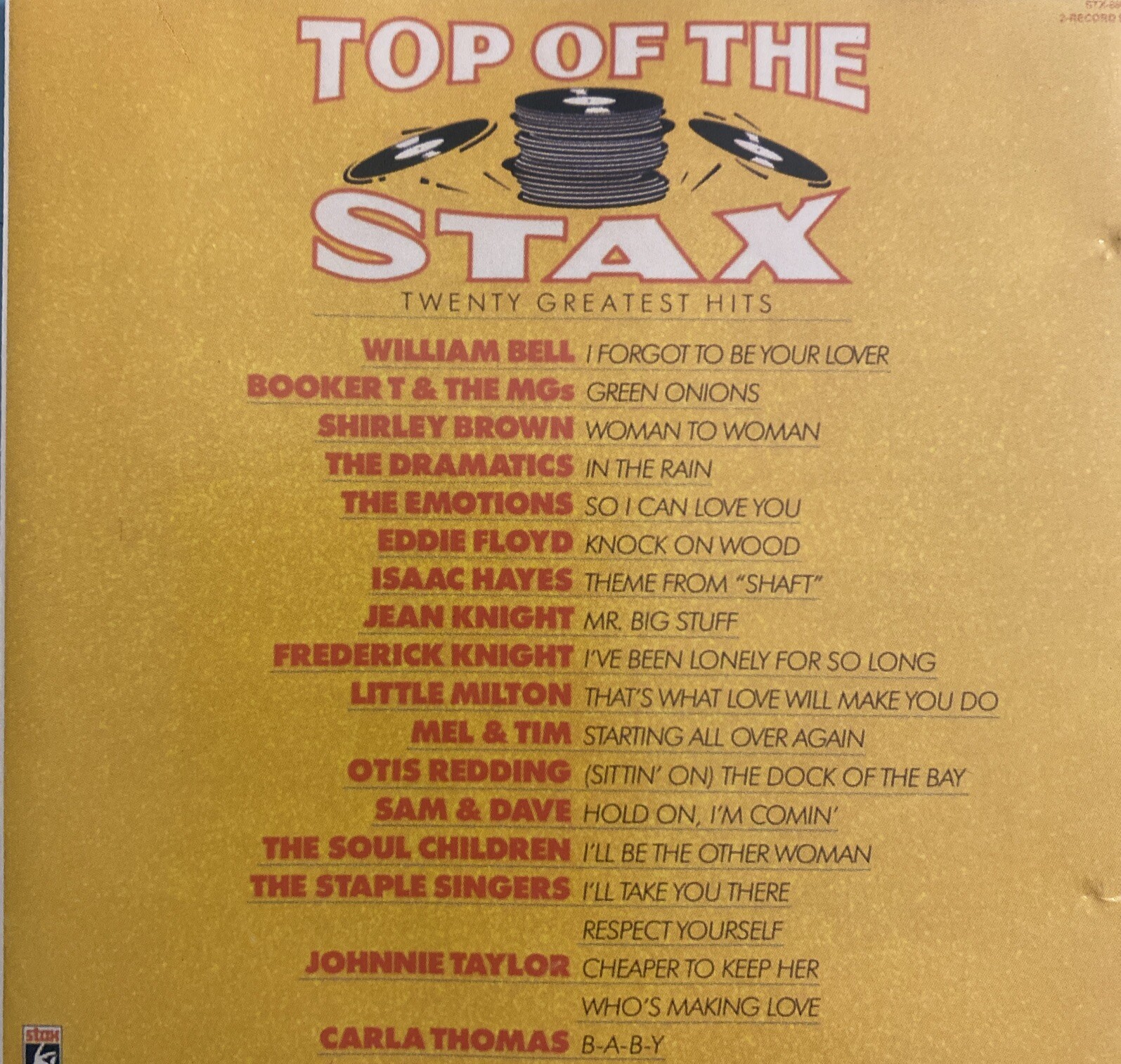 Top Of The Stax CD 20 Greatest Hits Festival D29057 Rare Oz Press 1989 ...