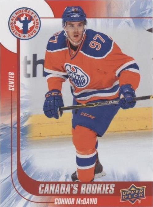 2015-16 Upper Deck National Hockey Card Day - Connor McDavid #CAN 6 for ...