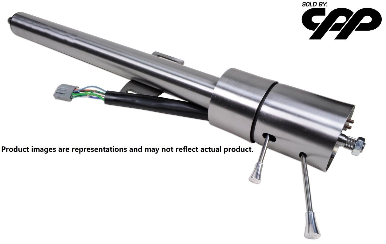 78 79 Ford F-100 F100 Ididit Black Tilt Steering Column Floor Shift ...