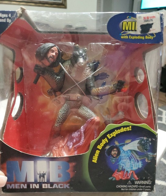 Galoob Men in Black Mikey With Exploding Body Action Figure 1997 MIB ...