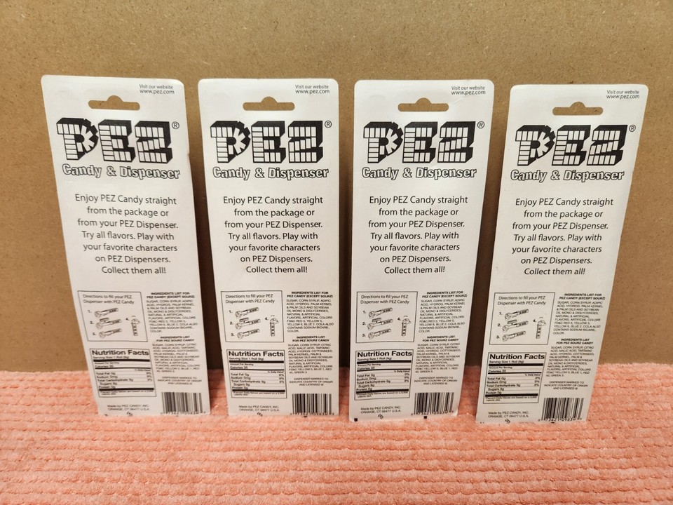 2006 Pez Dispenser "Ice Age 2: The Meltdown" Set Of 4 Pez Dispensers ...